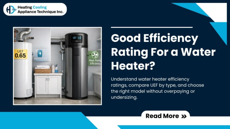 Good Efficiency Rating for a Water Heater Explained